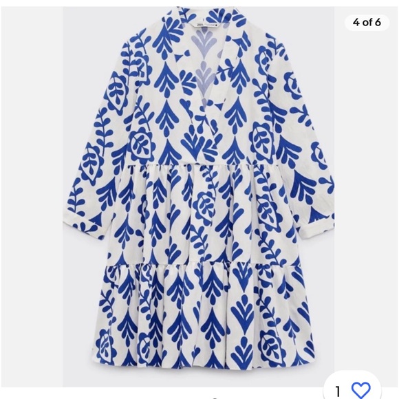 Zara | Dresses | Zara Casual Dress Summer Front Hem 32 Back Hem 34 ...